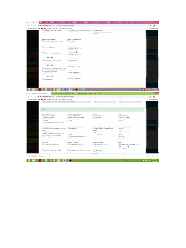 Llenado Plataforma | PDF