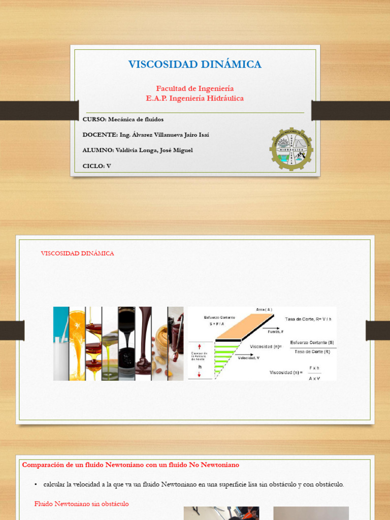Viscosidad | PDF | Líquidos | Tensión superficial