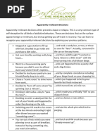 3 Ds: Delay, Distract, Decide Worksheet | PDF