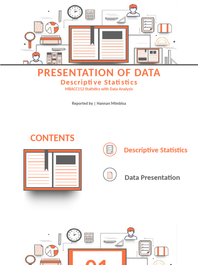 Statistics - Presentation of Data | PDF | Descriptive Statistics | Statistics