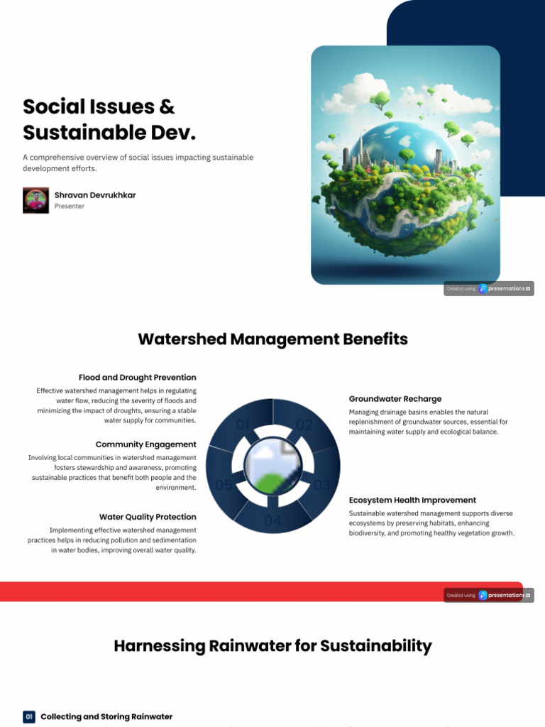 Social Issues and Sustainable Development | PDF