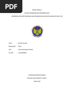Contoh Modul Ajar UKIN PPG 2024 | PDF
