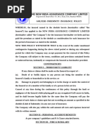New India Shopkeepers' Insurance Form | PDF | Insurance | Business
