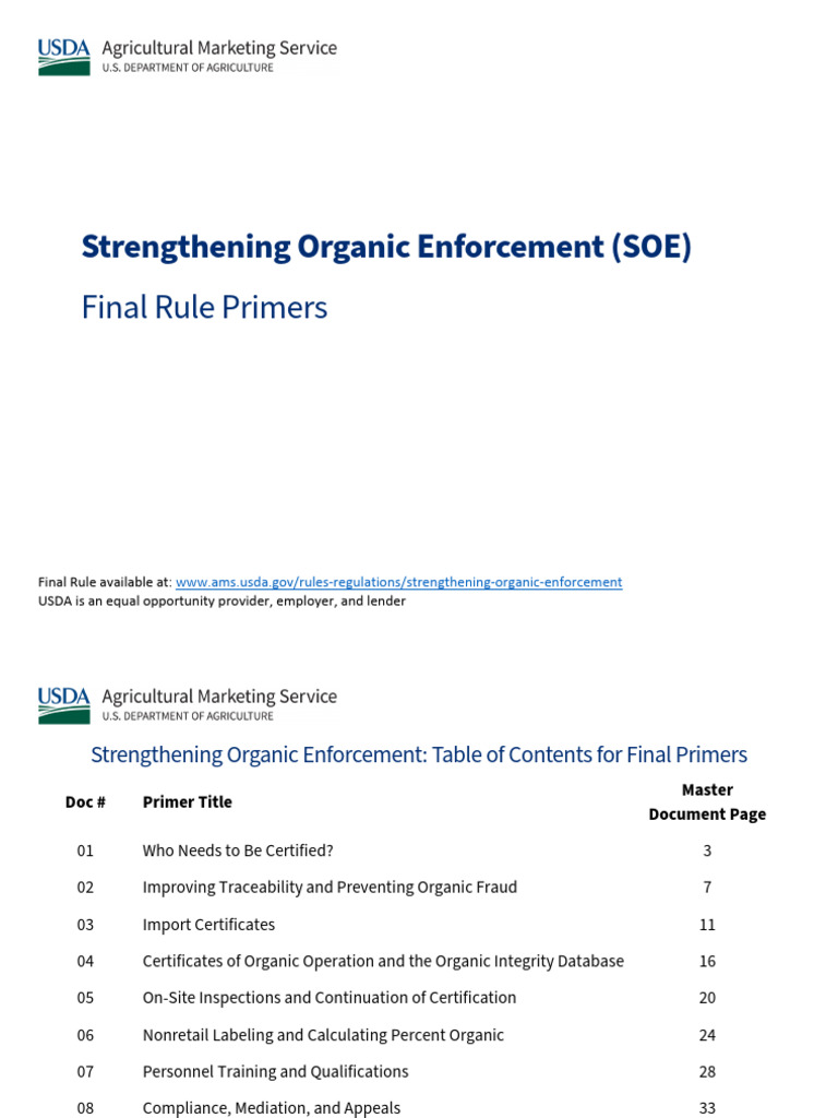 SOE Master Combined Primers | PDF | Audit | Regulatory Compliance