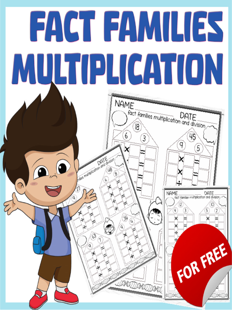 Fact Families: Multiplication & Division | PDF