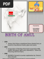 Productions and Operations Management in AMUL | PDF | Milk | Dairy