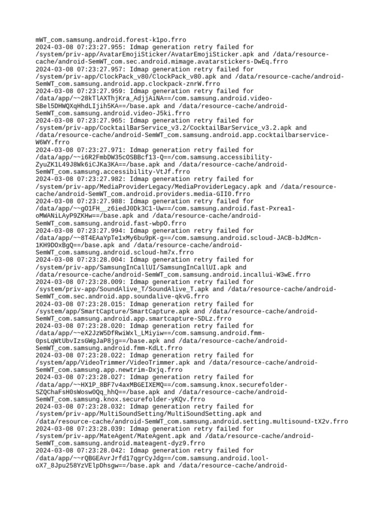 Lom Log | PDF | Android (Robot) | Unix Variants