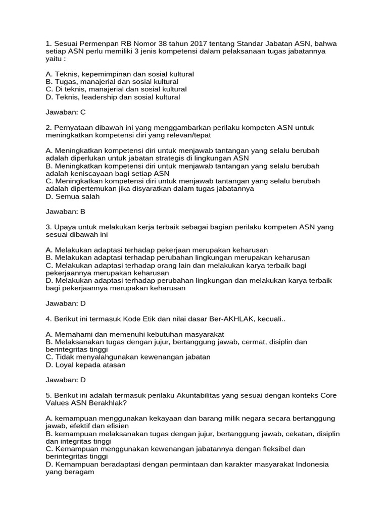 Contoh Soal Mooc | PDF