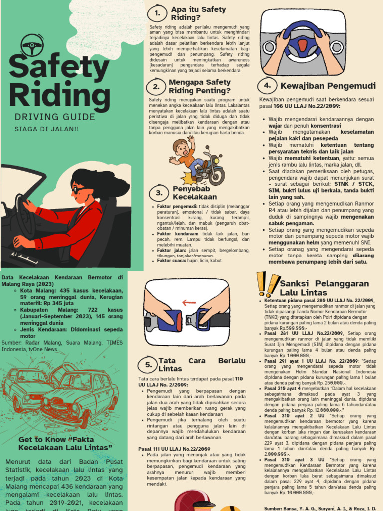 Panduan Safety Riding untuk Pengemudi | PDF
