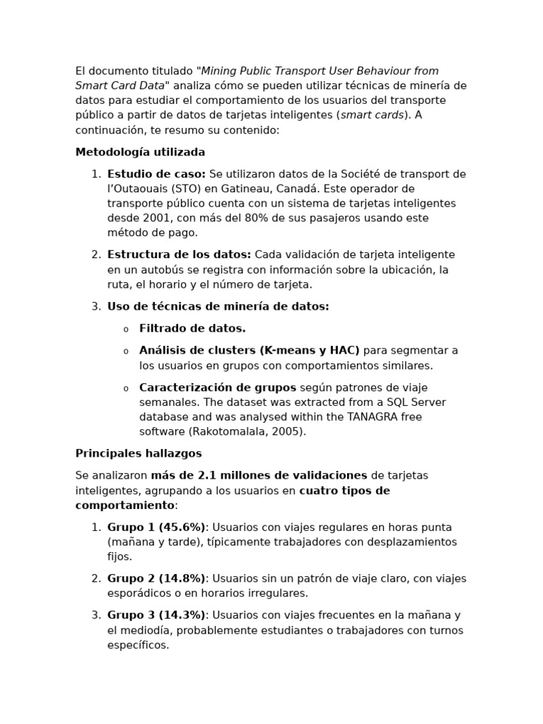 "Mining Public Transport User Behaviour From Smart Card Data" Smart ...
