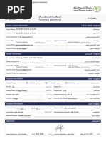Ejari-Certificate Sample | PDF | Leasehold Estate | Renting