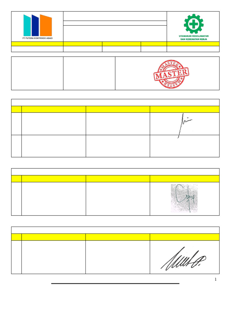 006 Sop Hse Pka Tra I 2024 Sop Pengelolaan Bahaya Pencahayaan | PDF