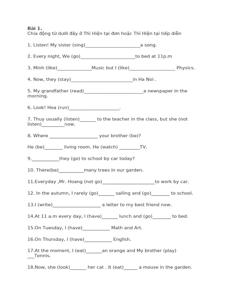 BÀI TẬP HTD, HTTD CHO PHỤ ĐẠO | PDF