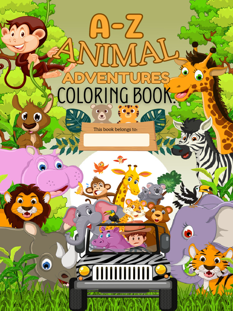 Animal Adventures: Color & Count Fun | PDF
