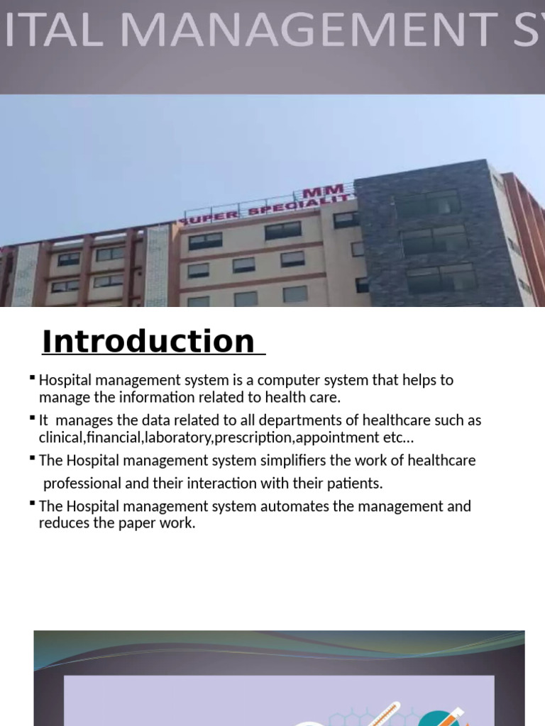Hospital Management System | PDF | Patient | Medical Prescription
