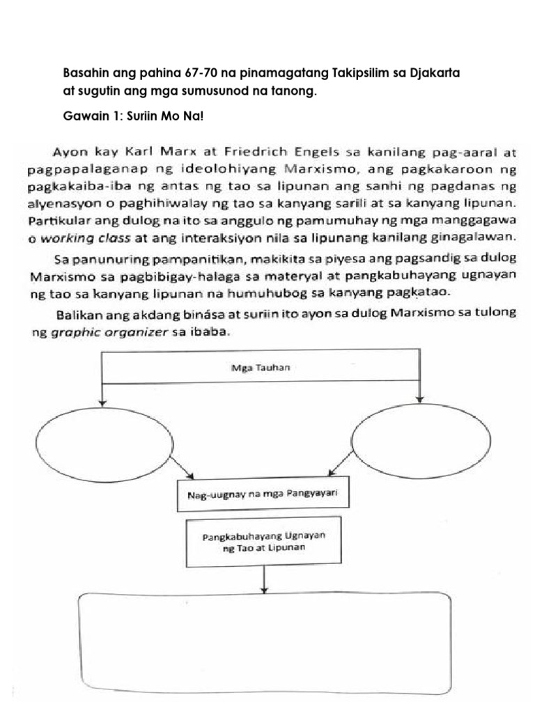 Filipino Grade 9 Activities | PDF