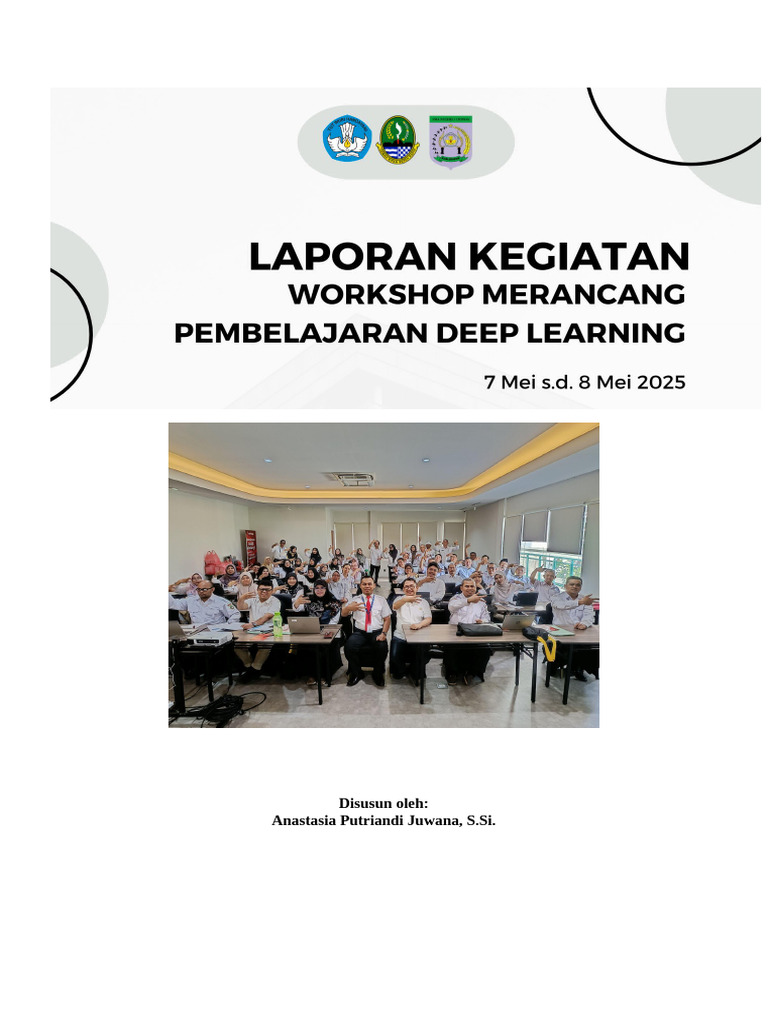 Laporan Workshop Deep Learning untuk Guru | PDF