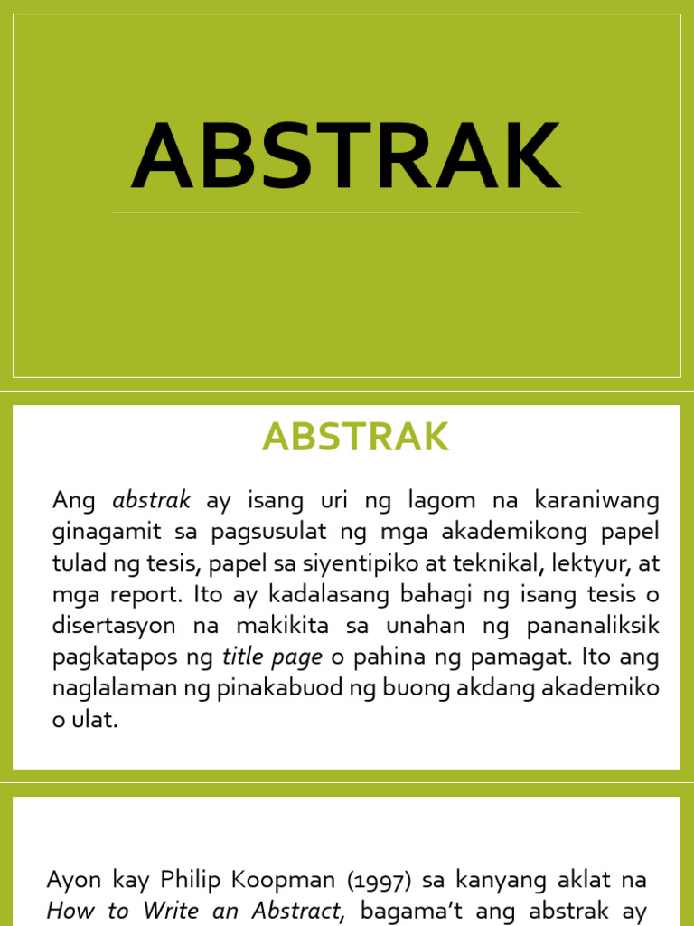 Abs Trak | PDF