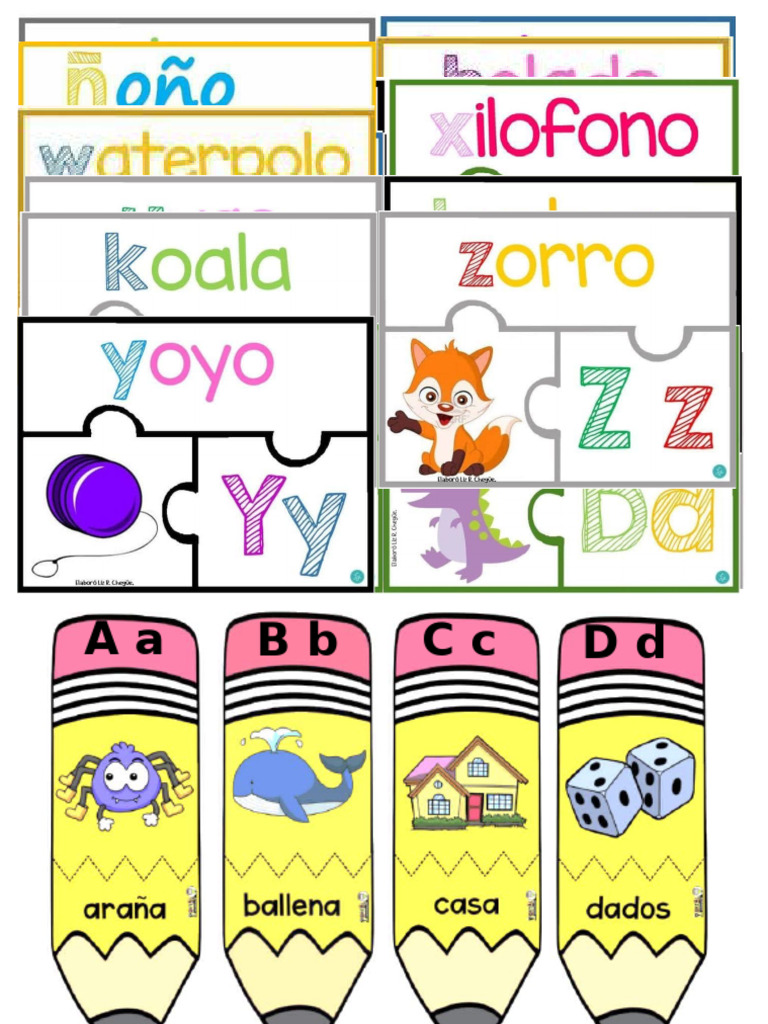 Rompecabezas Abecedario | PDF