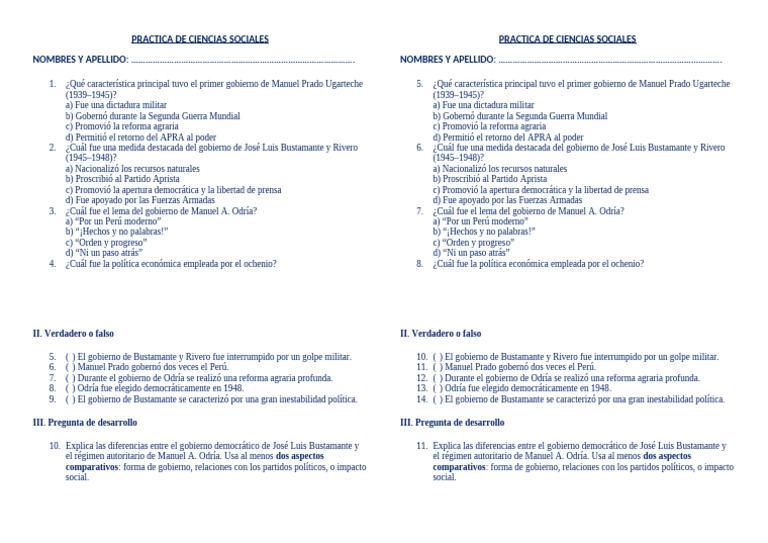 Practica de Ciencias Sociale | PDF | Gobierno