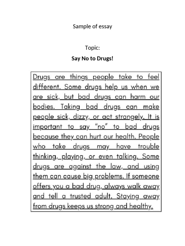 Drugs Essay | PDF