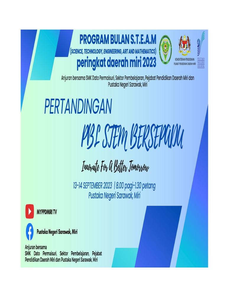 Kertas Konsep PERTANDINGAN PBL STEM BERSEPADU | PDF