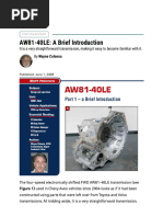2019 Ford F-150 10R80 Transmission Fluid Level Check | PDF | Automatic ...