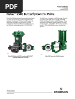 Product Bulletin Fisher 8560 High Performance Butterfly Control Valve ...