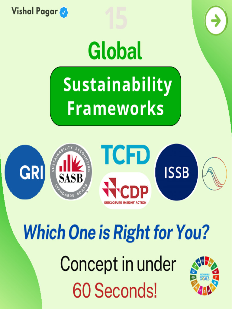Sustainability Framework Which One Is Right For You 1742529439 | PDF ...