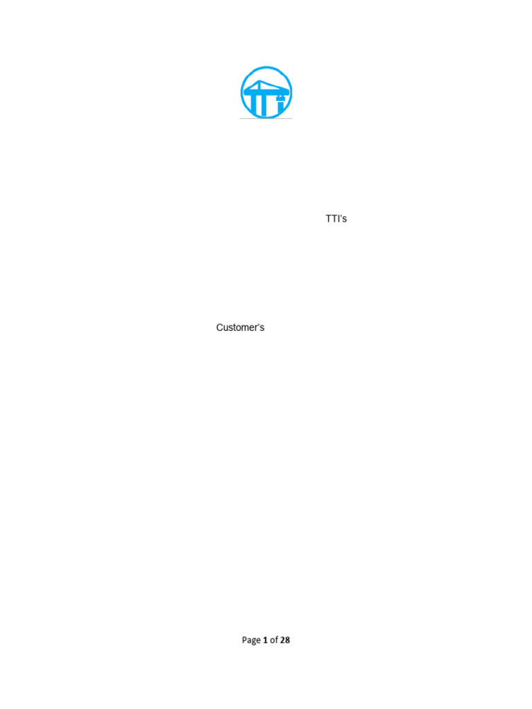 TTI Terminal Rate Schedule Overview | PDF | Indemnity | Cargo