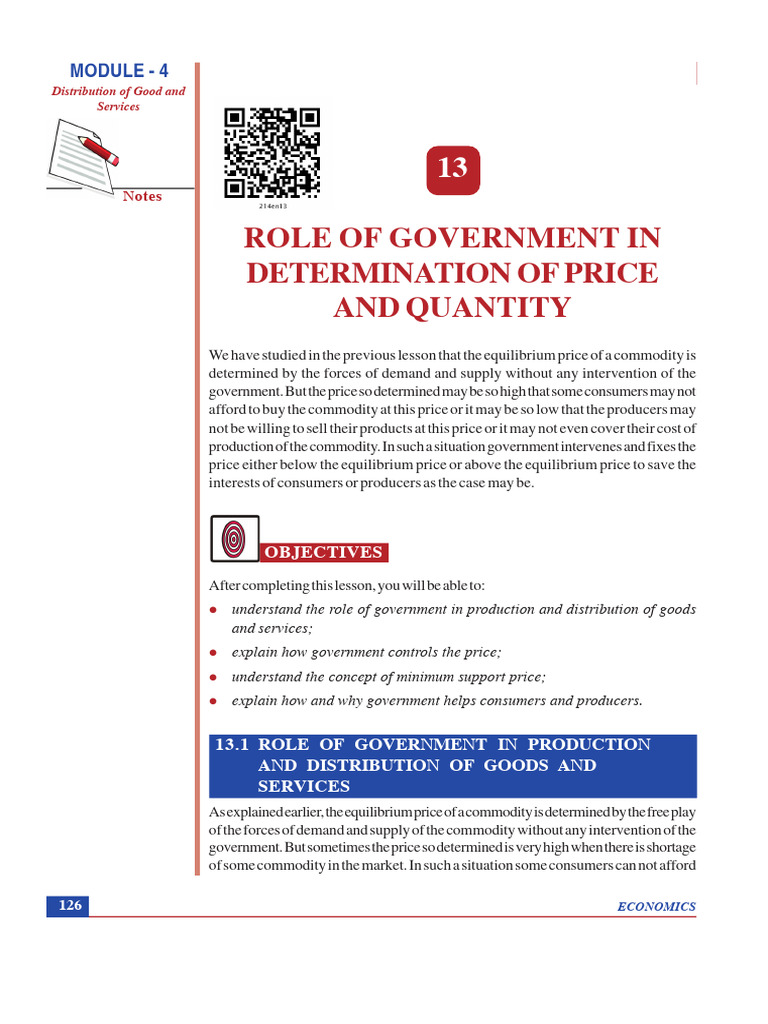 Government's Role in Price Control | PDF | Prices | Economic Equilibrium
