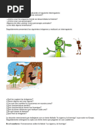 Secuencia-La Cigarra y La Hormiga | PDF | Adjetivo | Fábula