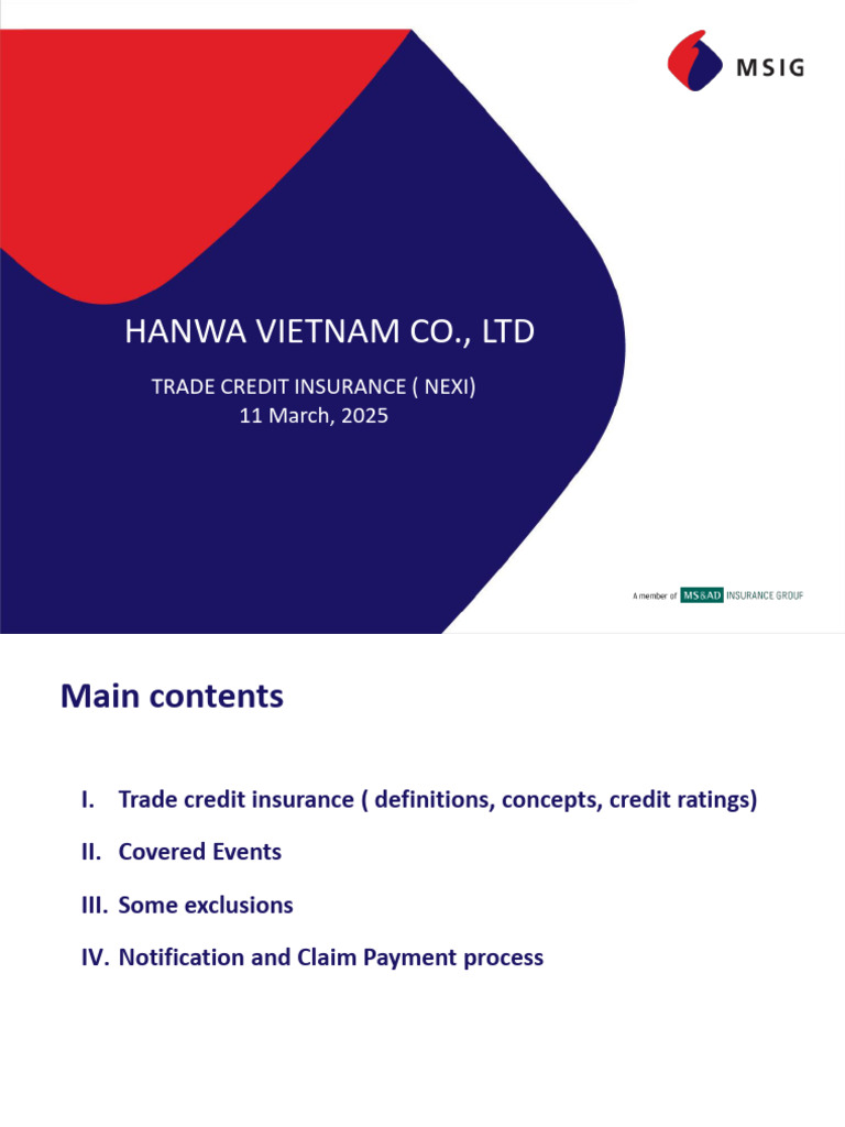 Tci Insurance - 11 Mar 25 | PDF | Credit | Finance & Money Management