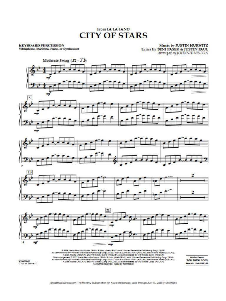 Keyboard Percussion | PDF