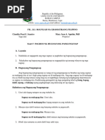 Tambalan at Hugnayan | PDF