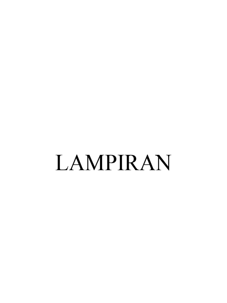 Lampiran Pam Aidila | PDF