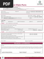 AXA GIG Claim Form | PDF | Patient | Insurance