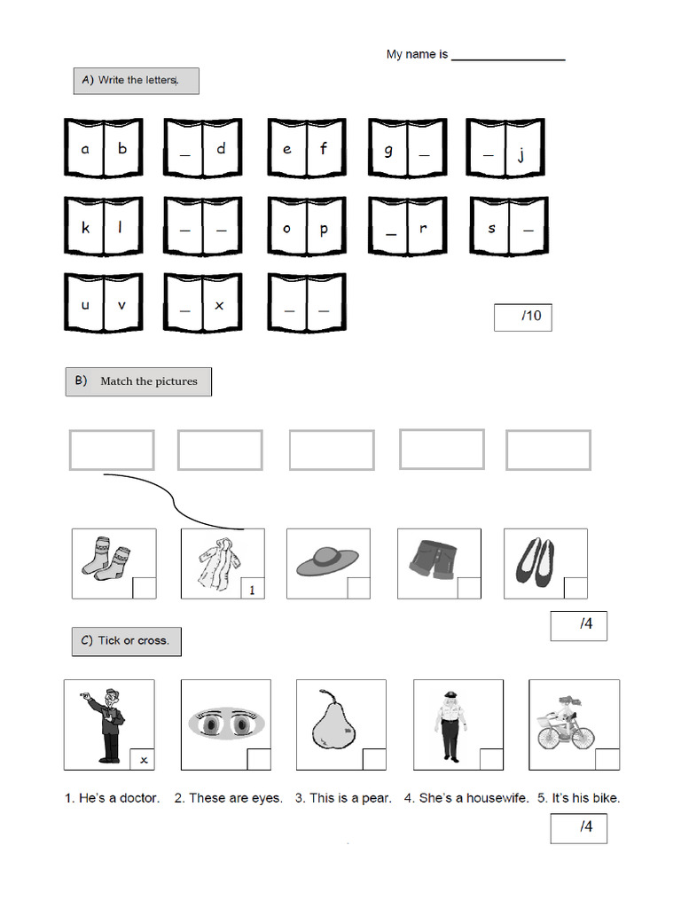 Placement Test Kids | PDF
