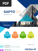 Panduan SAPTO 2.0 Bagi Perguruan Tinggi | PDF