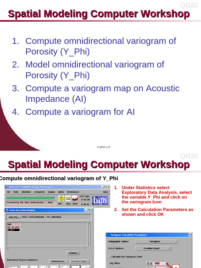 Workshop 02 Variogram | PDF | Statistics | Scientific Method