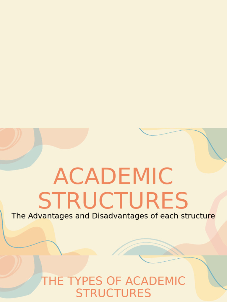 Types of Academic Structures | PDF | Cognitive Science | Cognition