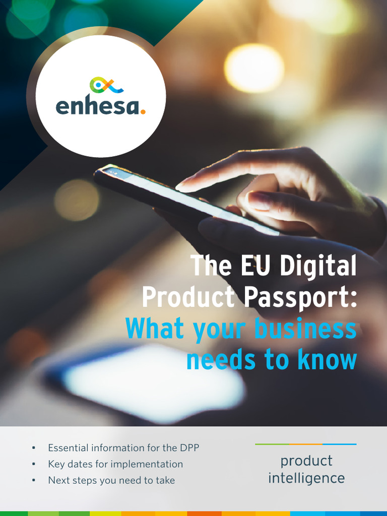 EU Digital Product Passport Overview | PDF | Regulatory Compliance ...