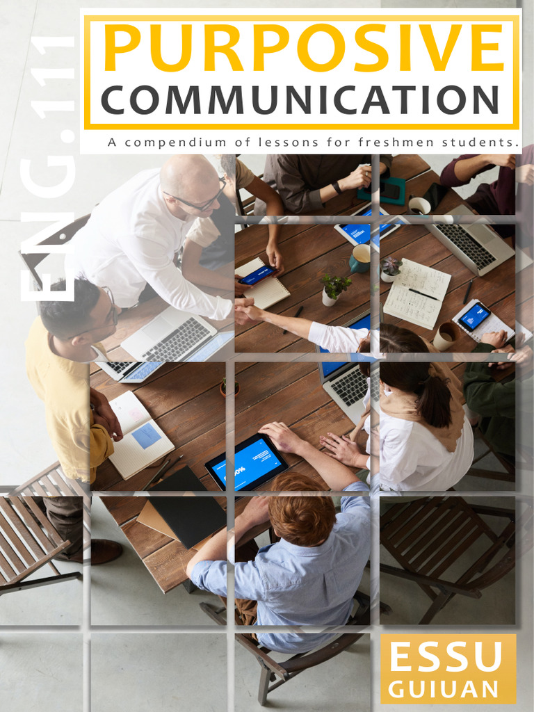 Students Copy Purp.comm. | PDF | Nonverbal Communication | Communication