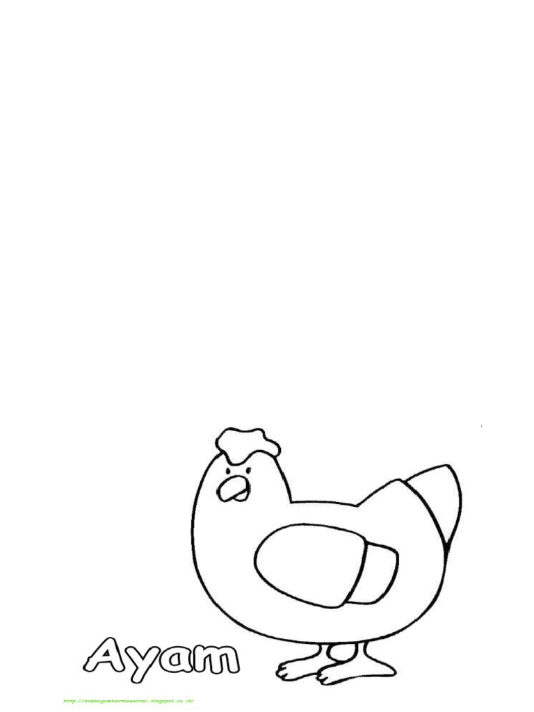 Ayam Gambar & Huruf | PDF