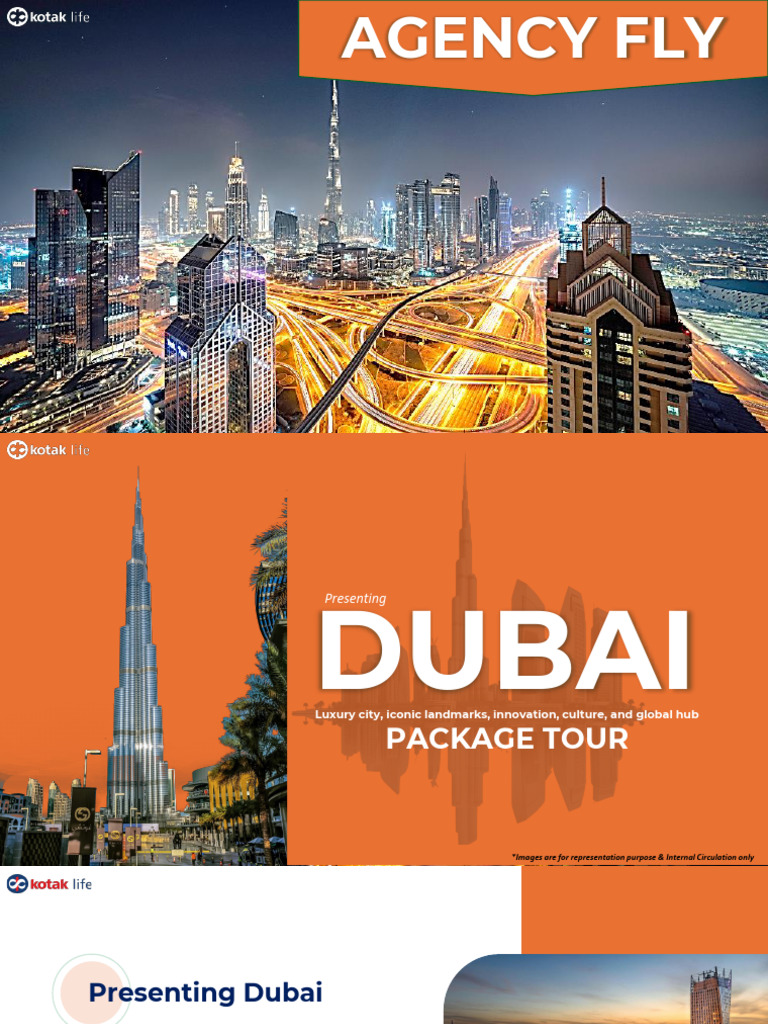 Dubai Luxury Tour Package Details | PDF | Economies