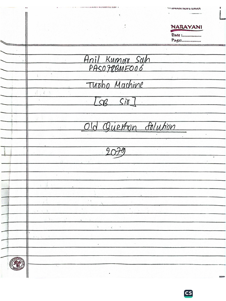 2079 TM Solution | PDF