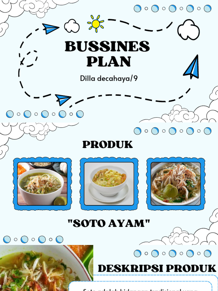 Biru Dan Putih Minimalis Ilustrasi Lucu Tugas Presntasi - 20250115 ...