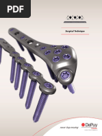 Medartis Distal Radius Surgical Technique | PDF | Drill | Limbs (Anatomy)