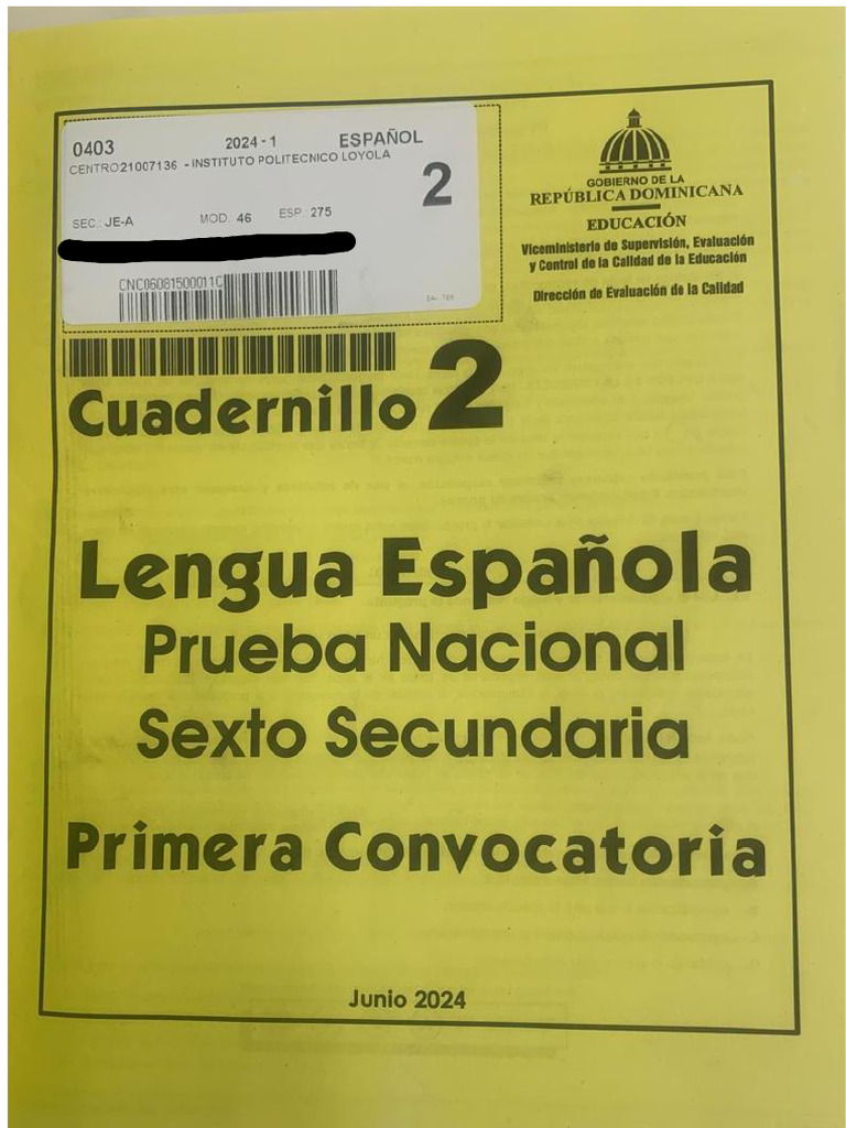 Cuadernillo 2 Lengua-1 | PDF