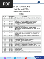 CA Inter Audit Handwritten Notes Class Notes May25 & Sept25 | PDF